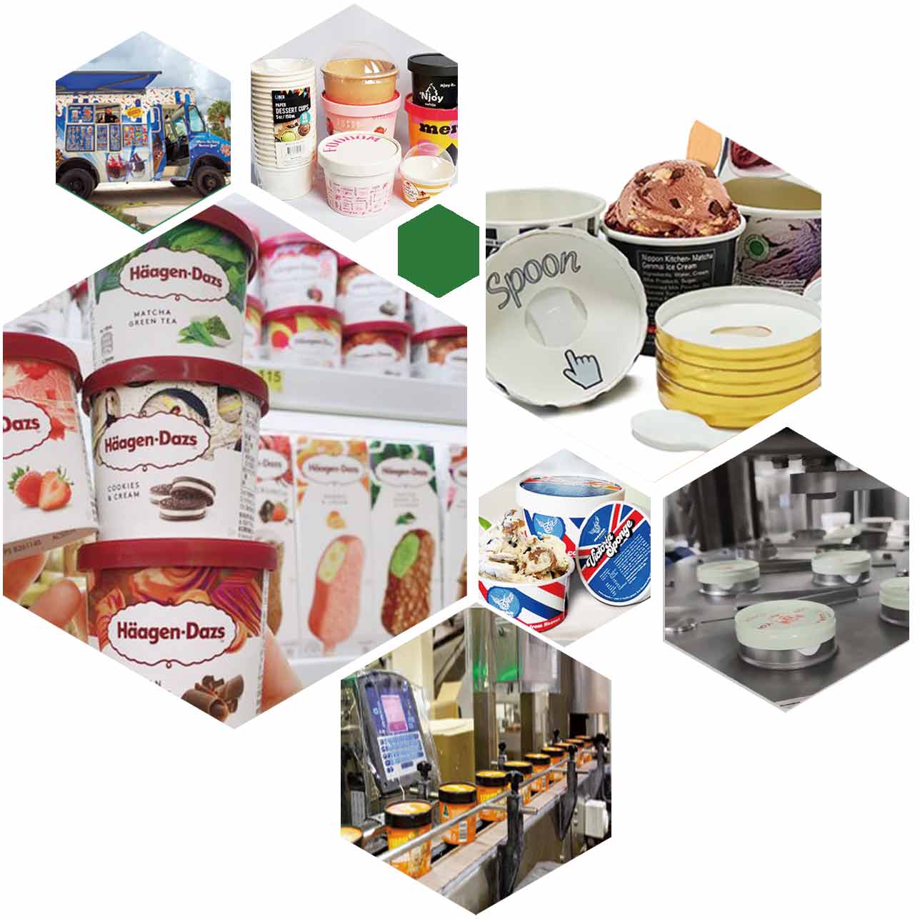 Ice Cream - ProGreen - Manufacturer of food & beverages packaging