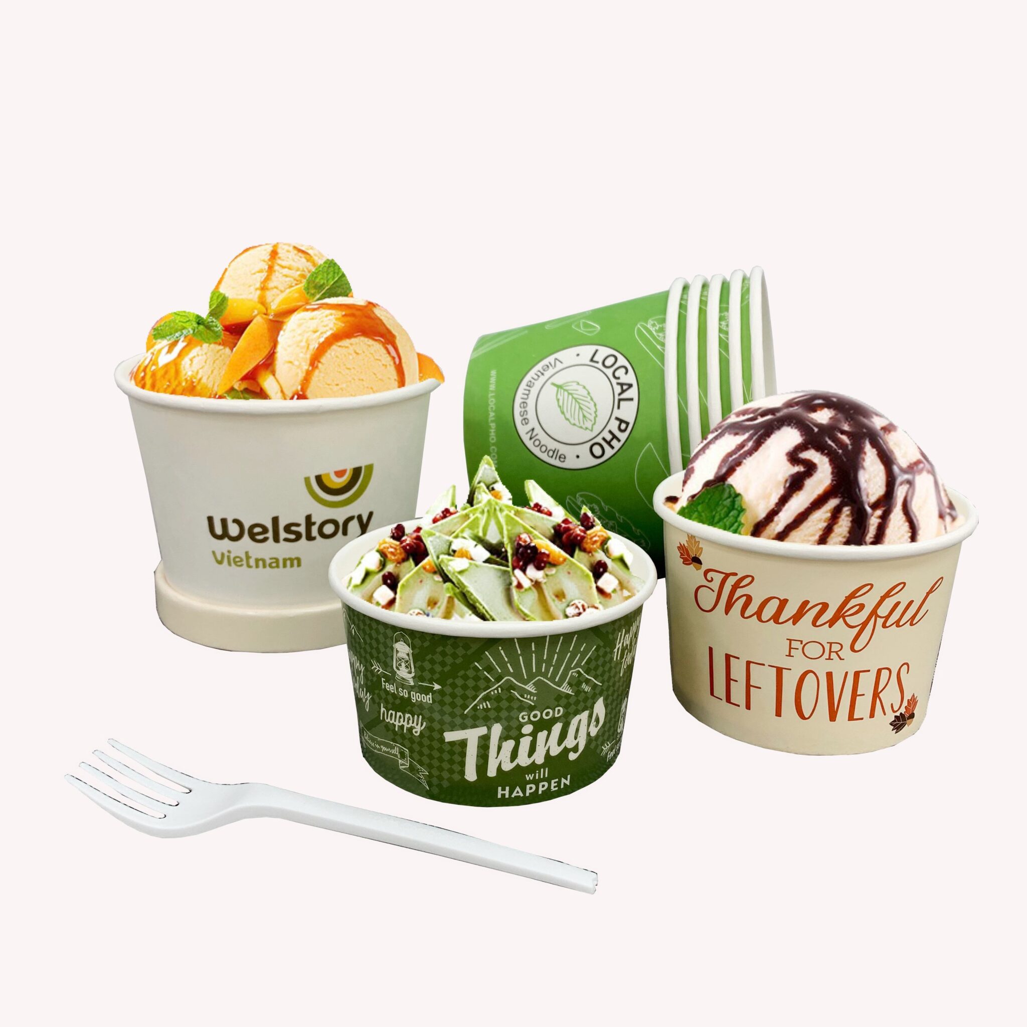 4oz ice Cream Cups - ProGreen - Manufacturer of food & beverages packaging